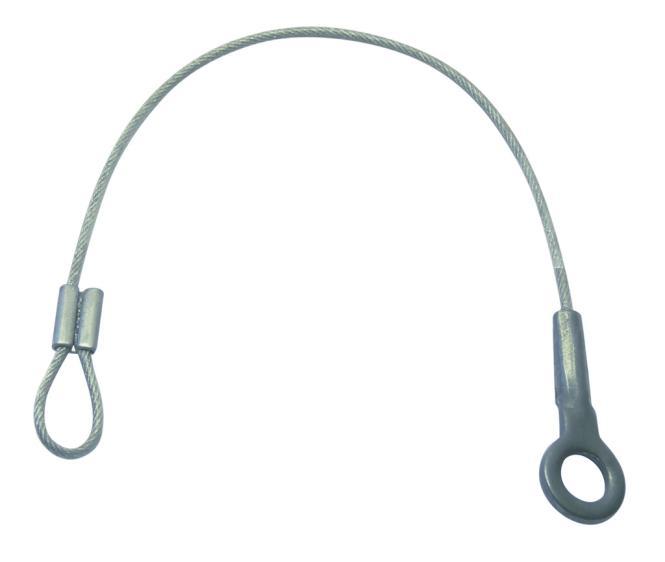 SECURITY WIRE ROPE PVC COATED - STAINLESS STEEL A2/PVC | MPI-INOX